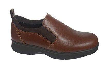 China extra widthe shoes comfort diabetic shoes with genuine leather supplier