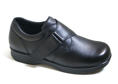 China Genuine Leather Diabetic Shoes Wide Toe Box Shoes Comfort Shoes Work Footwear supplier